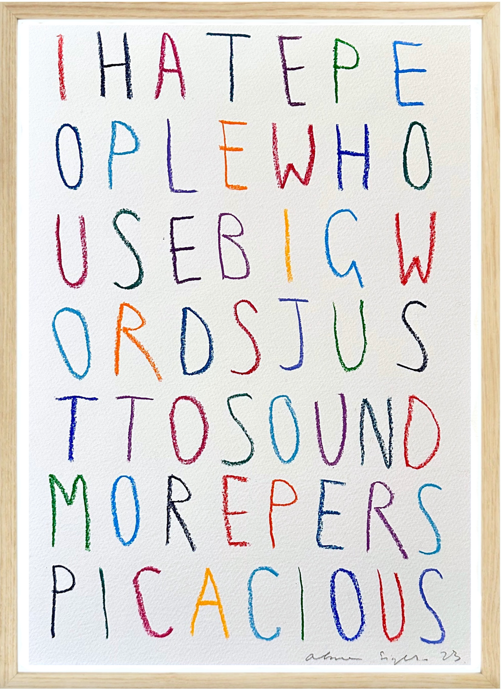 Big Words